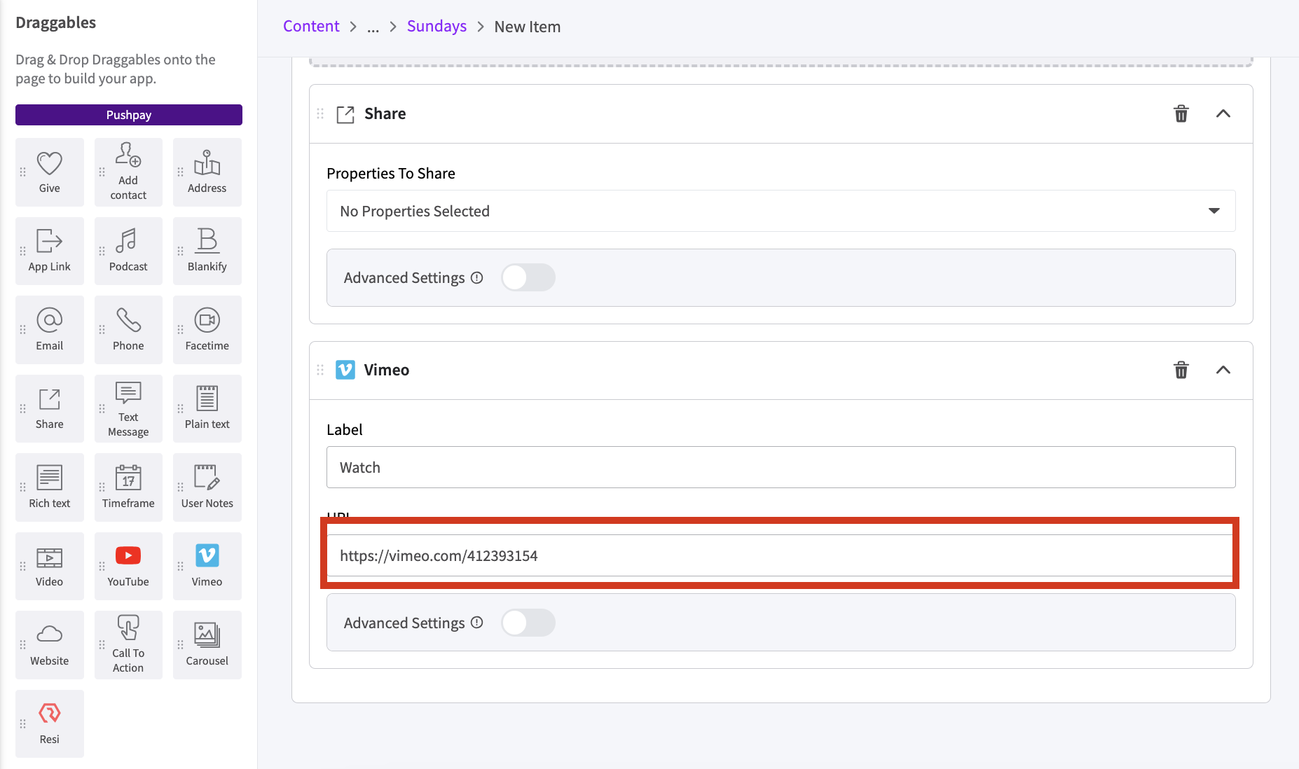 How to Add a Vimeo Video