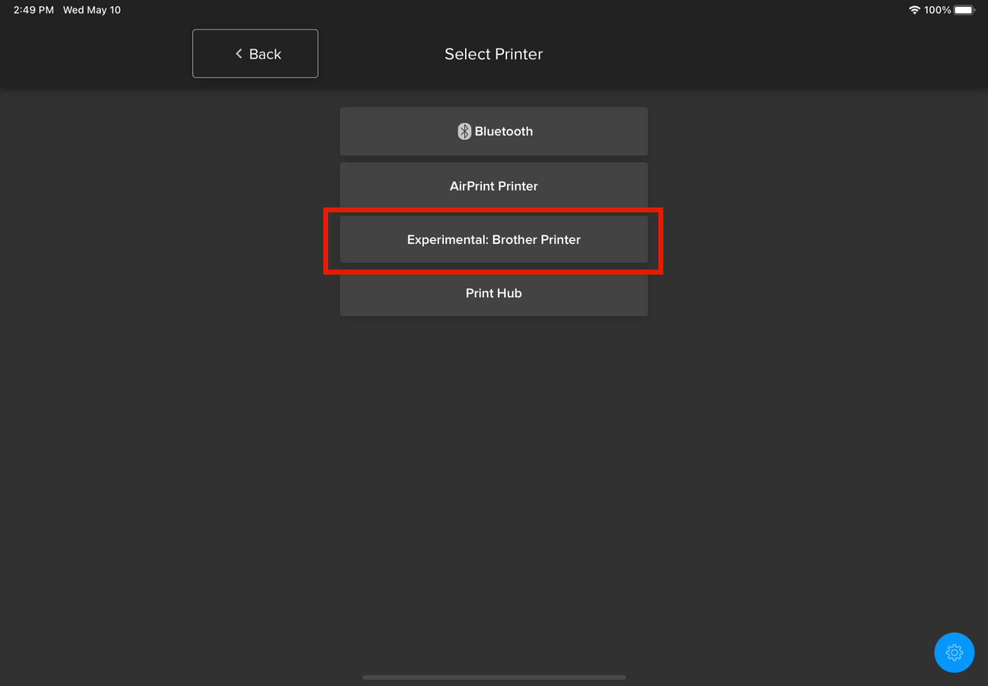 Check-in App Update: New Brother Printer Connection Option