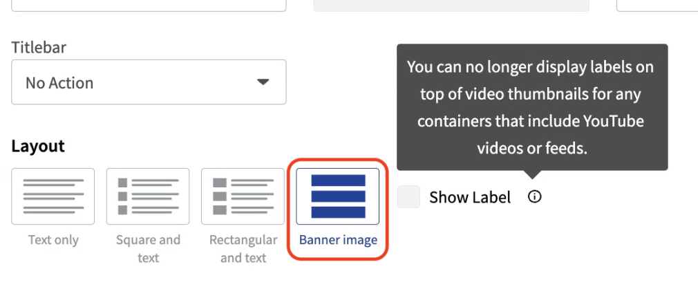 How to Change Container Layouts