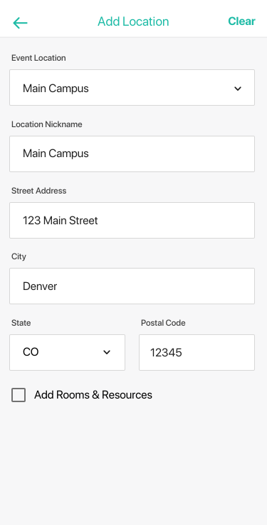 How to Create Events in the App