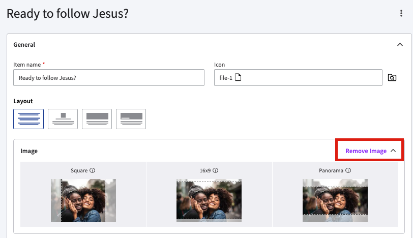How to Change the DHS Card Image