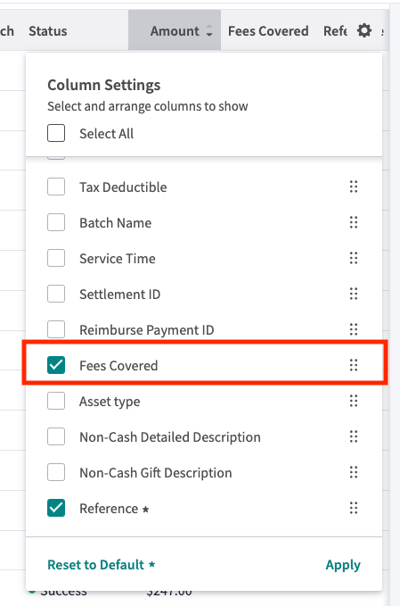 FAQ - Donor Covers Fees