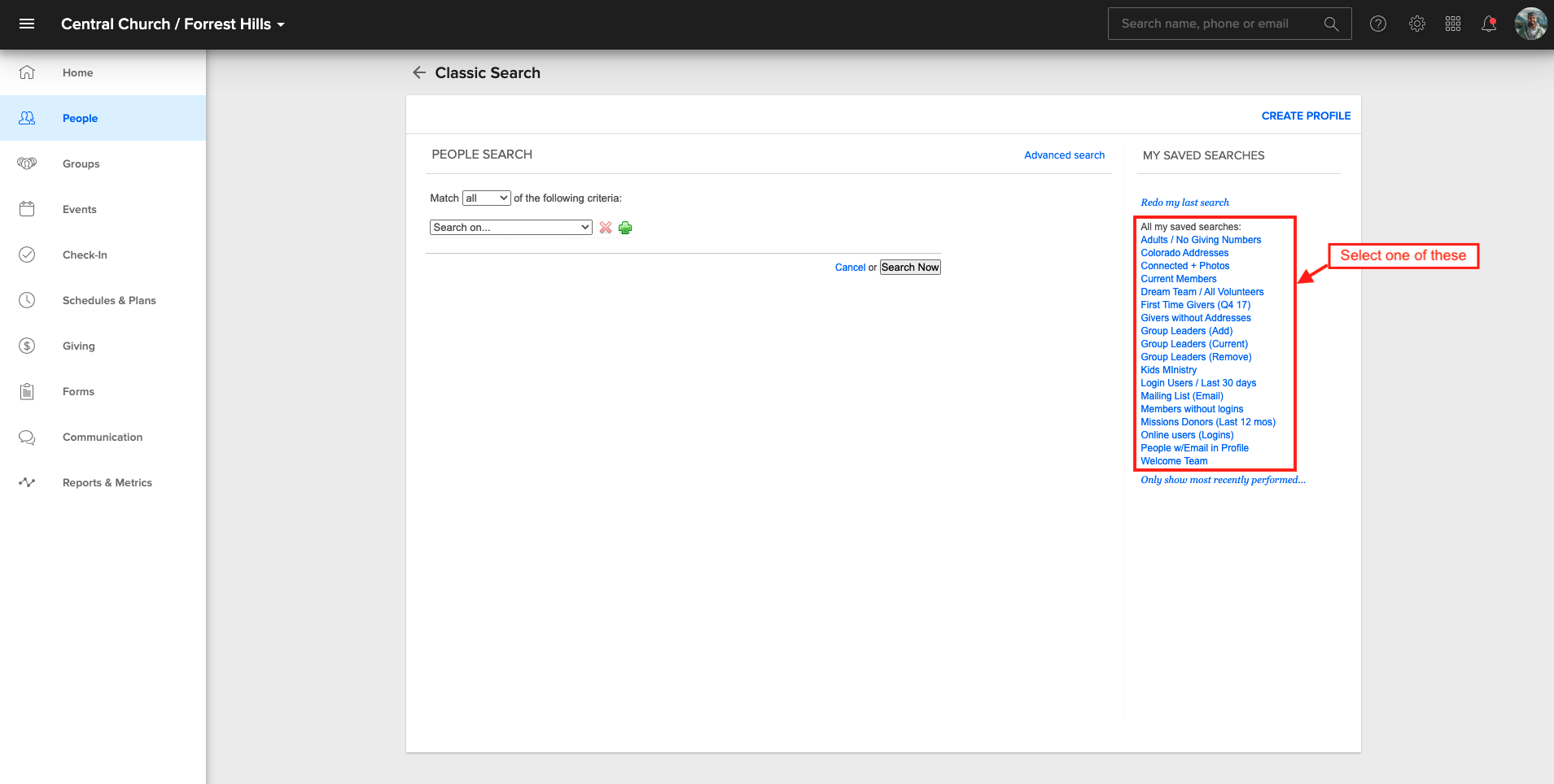How to Delete a Classic Saved Search