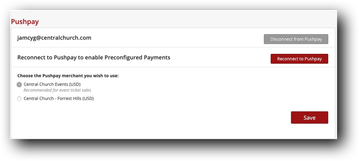 Learning about the Event Registration Payment Flow