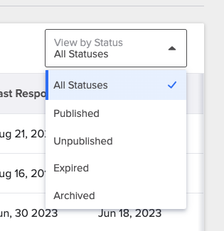 Learning about Forms Admin View List