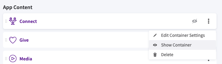 How to Hide and Unhide Content in App Studio