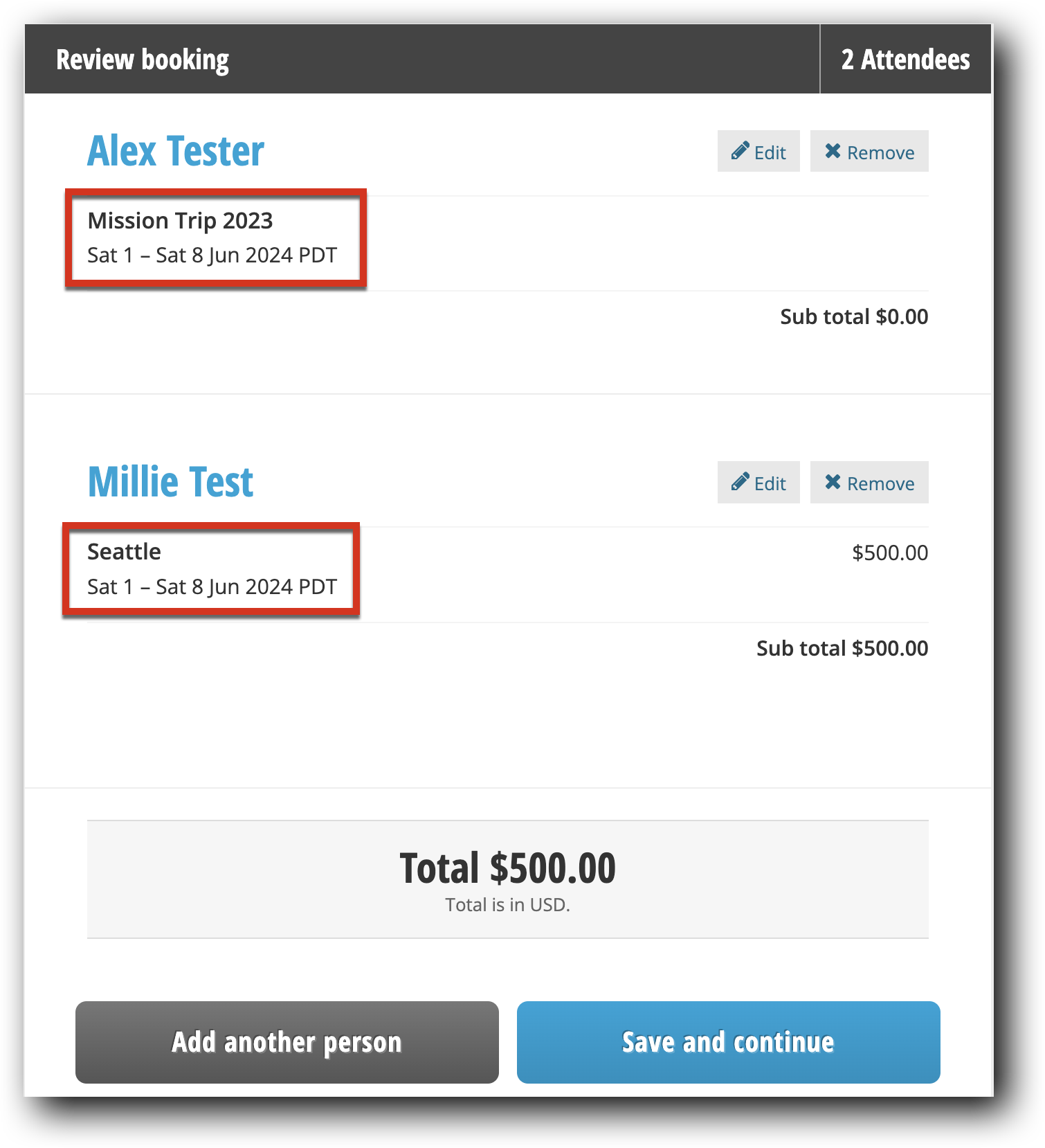 How to Add Multiple People to a Single Booking