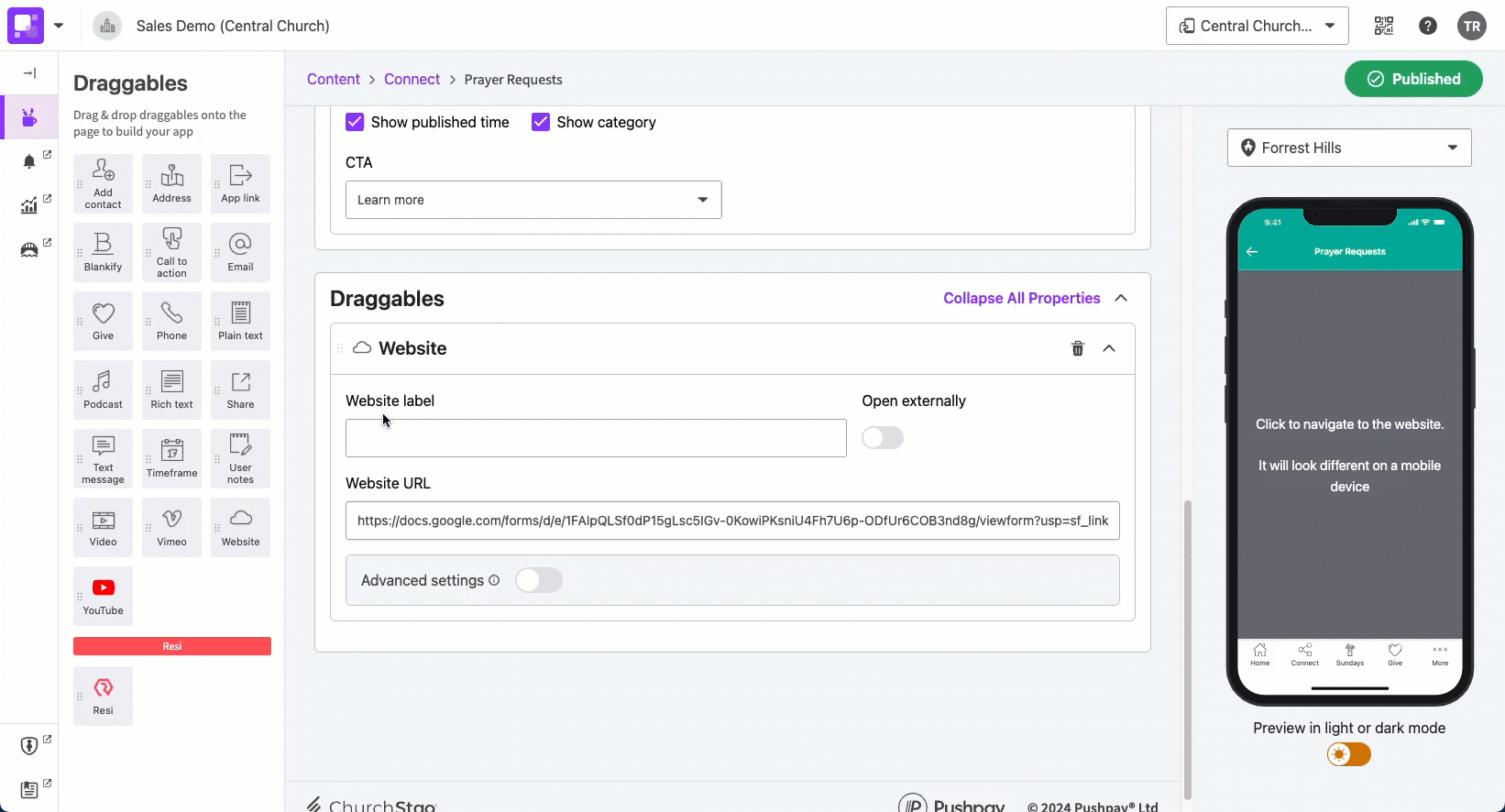 How to Add Texting as an Action to an Item