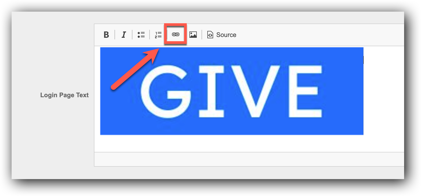 How to Add a Giving Link to Your ChMS Login Screen