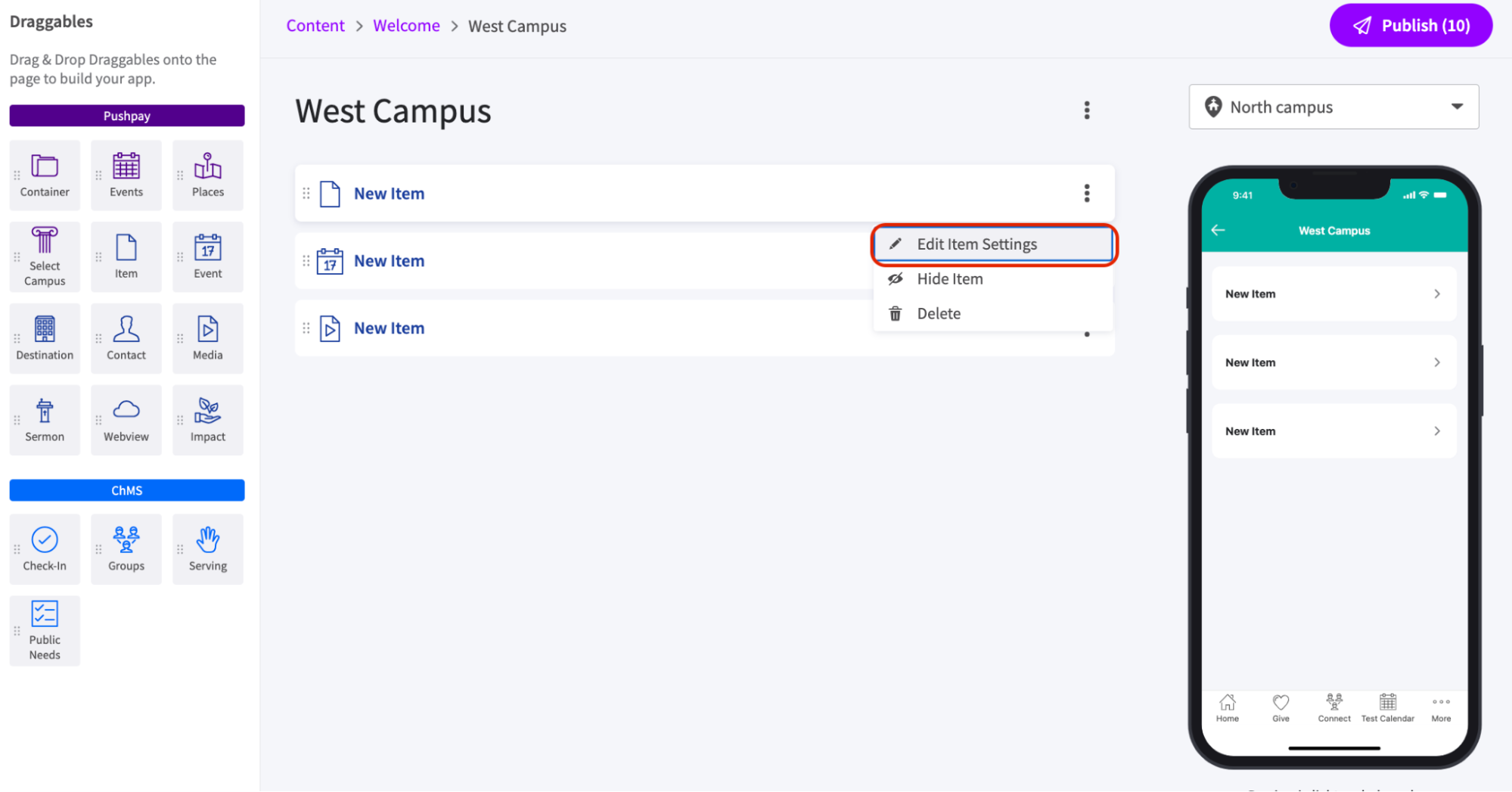 How to Add the Resi Draggable