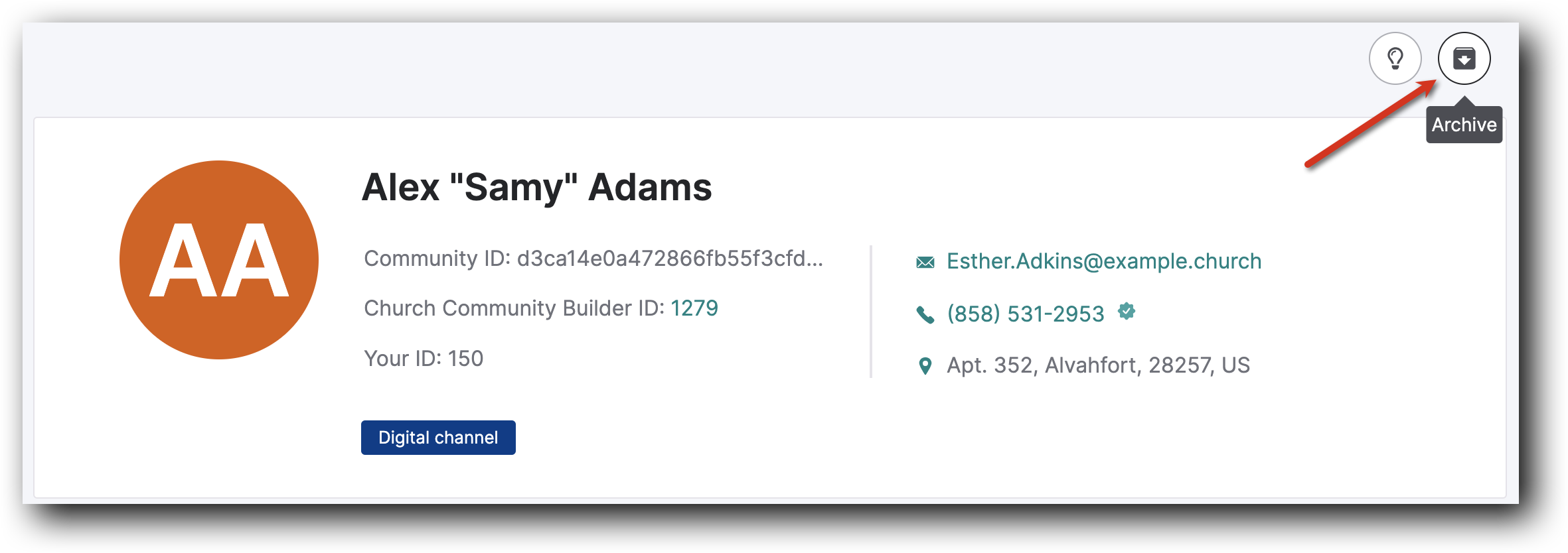 How to Archive Community Members