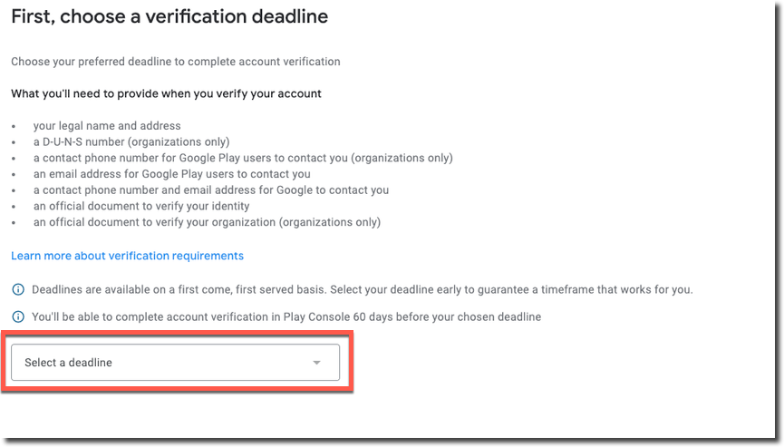 How to Complete Your Google Developer Account Verification