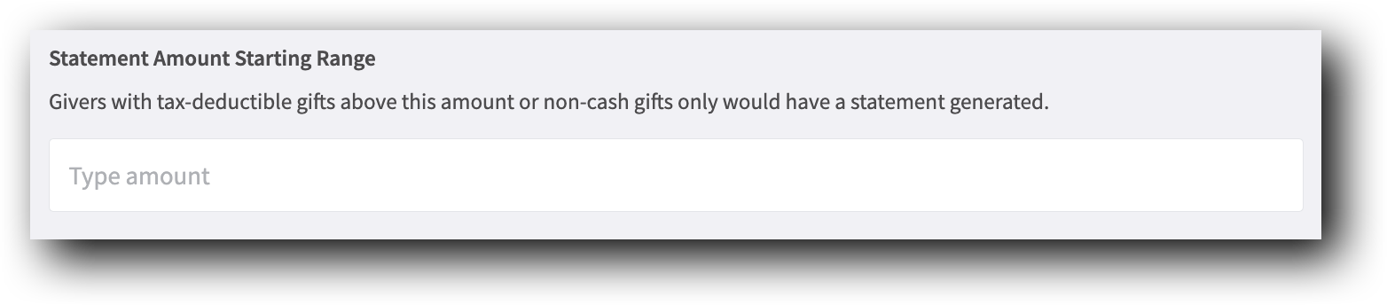 How to Create Family Giving Statements