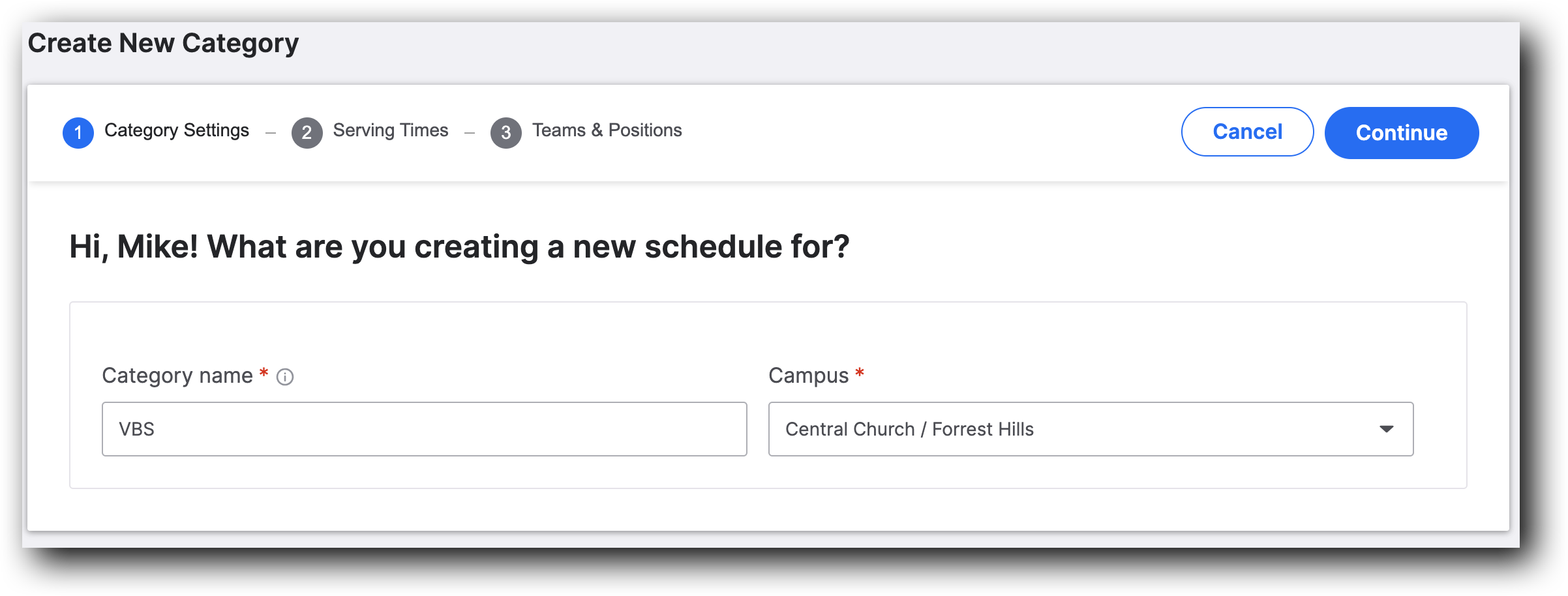 How to Create a Category
