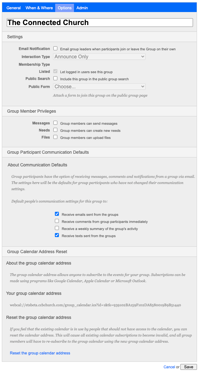 How to Create and Edit Groups
