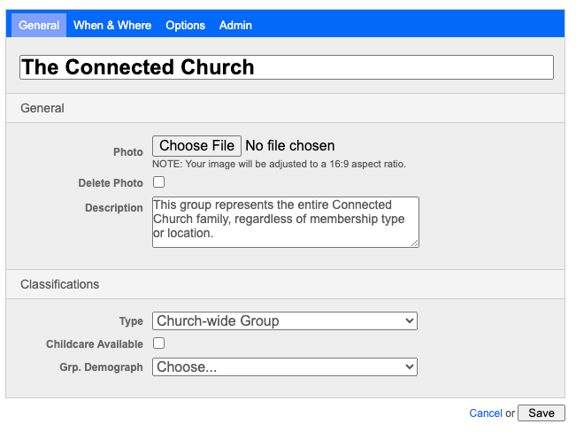 How to Create and Edit Groups