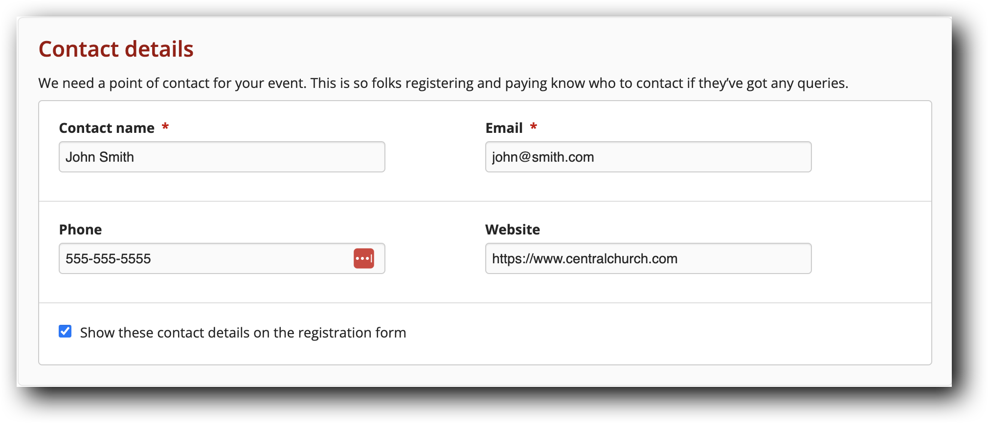 How to Customize Pushpay Events Emails and Admin Notifications