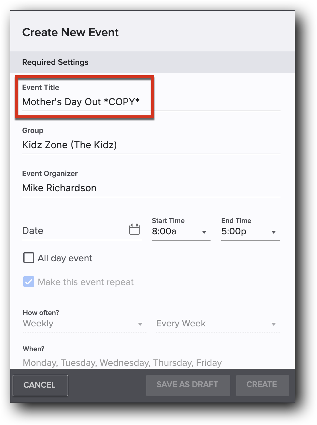 How to Duplicate, Convert Or Delete An Event How to Duplicate, Convert Or Delete An Event