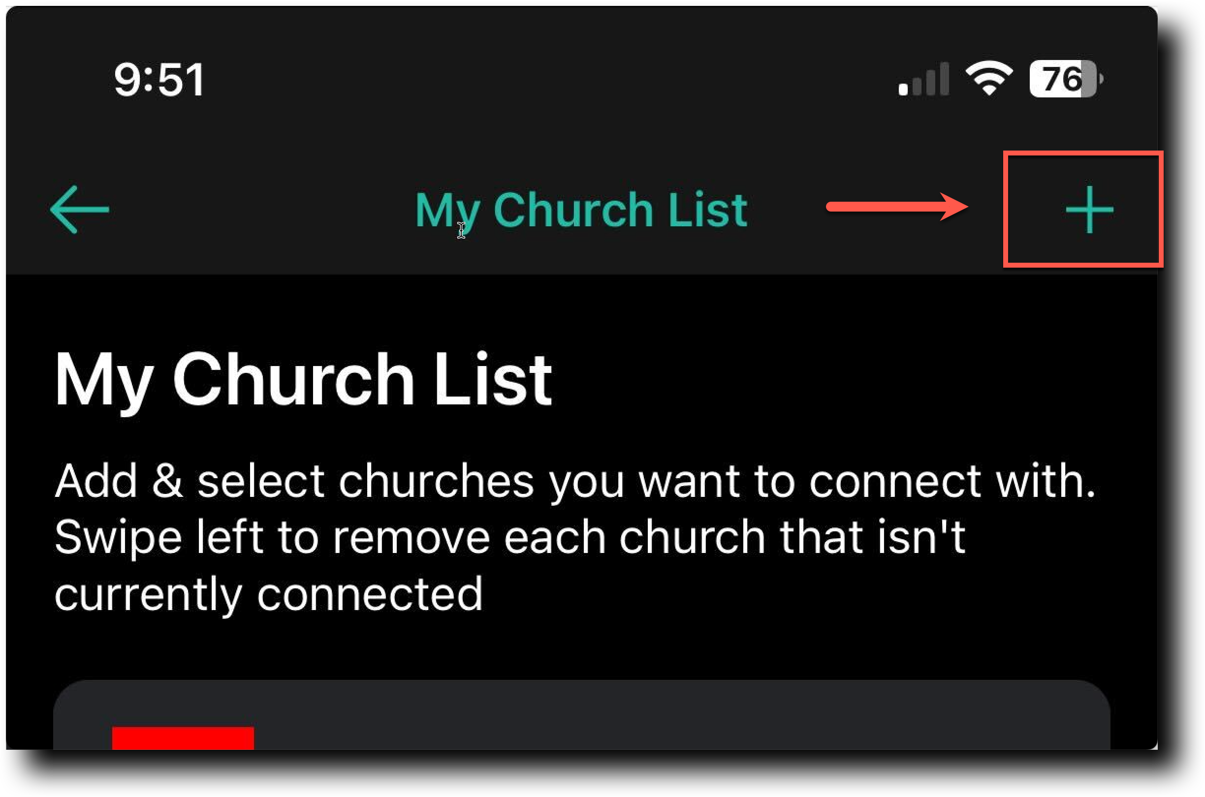 How to Find Your Organization in the My Church App