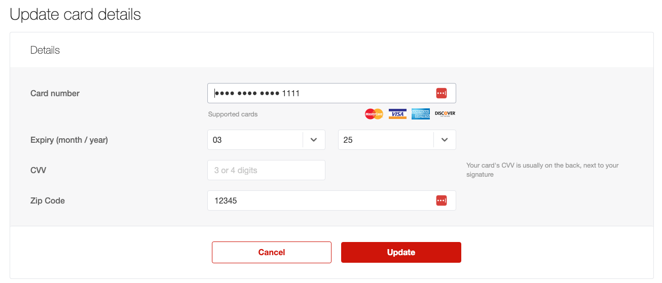 How to Manage Your Payment Methods