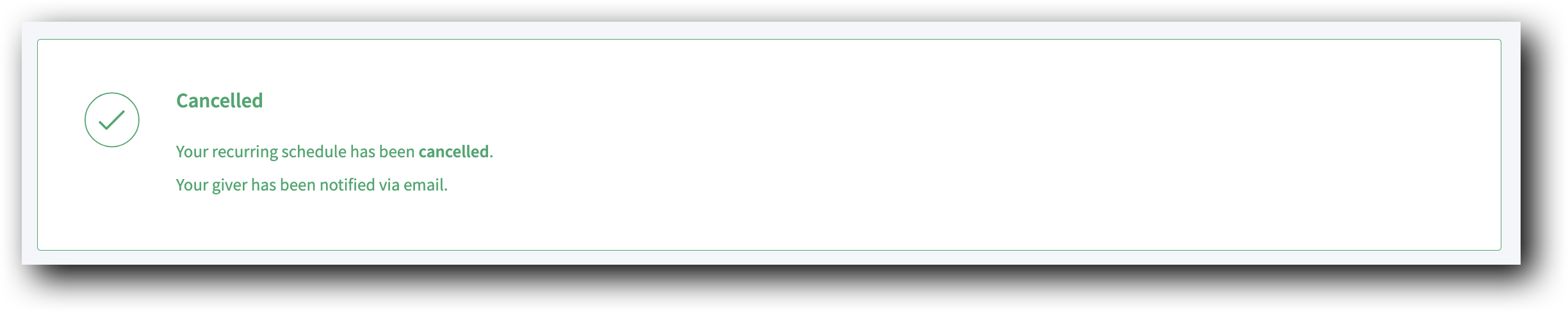 How to Cancel or Pause a Recurring Schedule (Gift) in Pushpay Giving