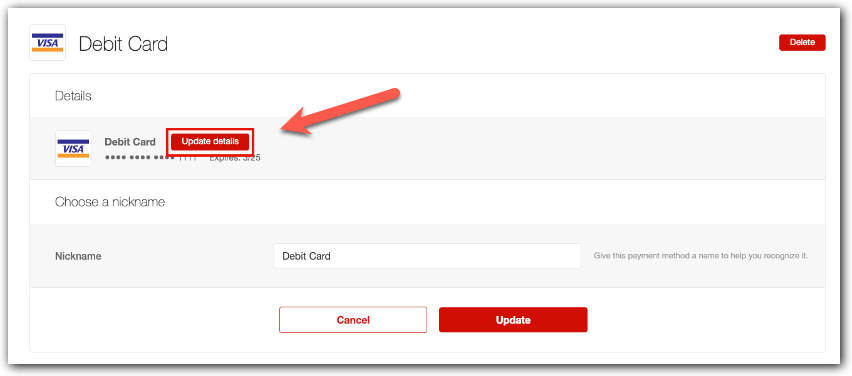 How to Add, Edit, or Delete a Payment Method