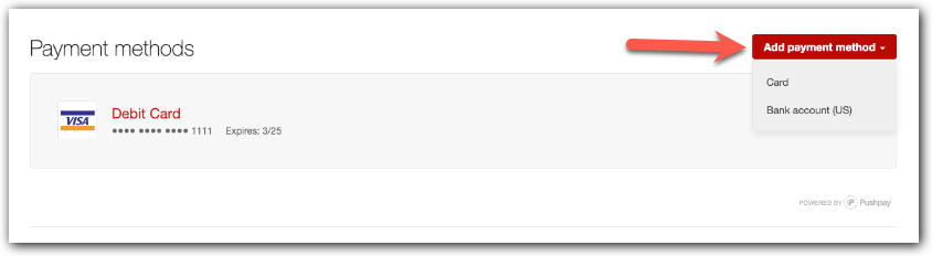 How to Add, Edit, or Delete a Payment Method