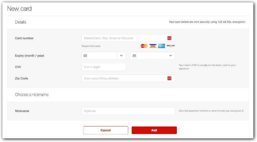 How to Add, Edit, or Delete a Payment Method