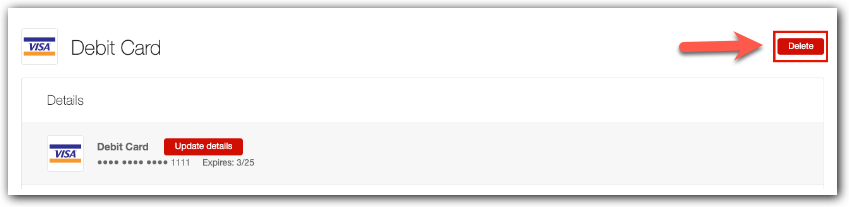 How to Add, Edit, or Delete a Payment Method