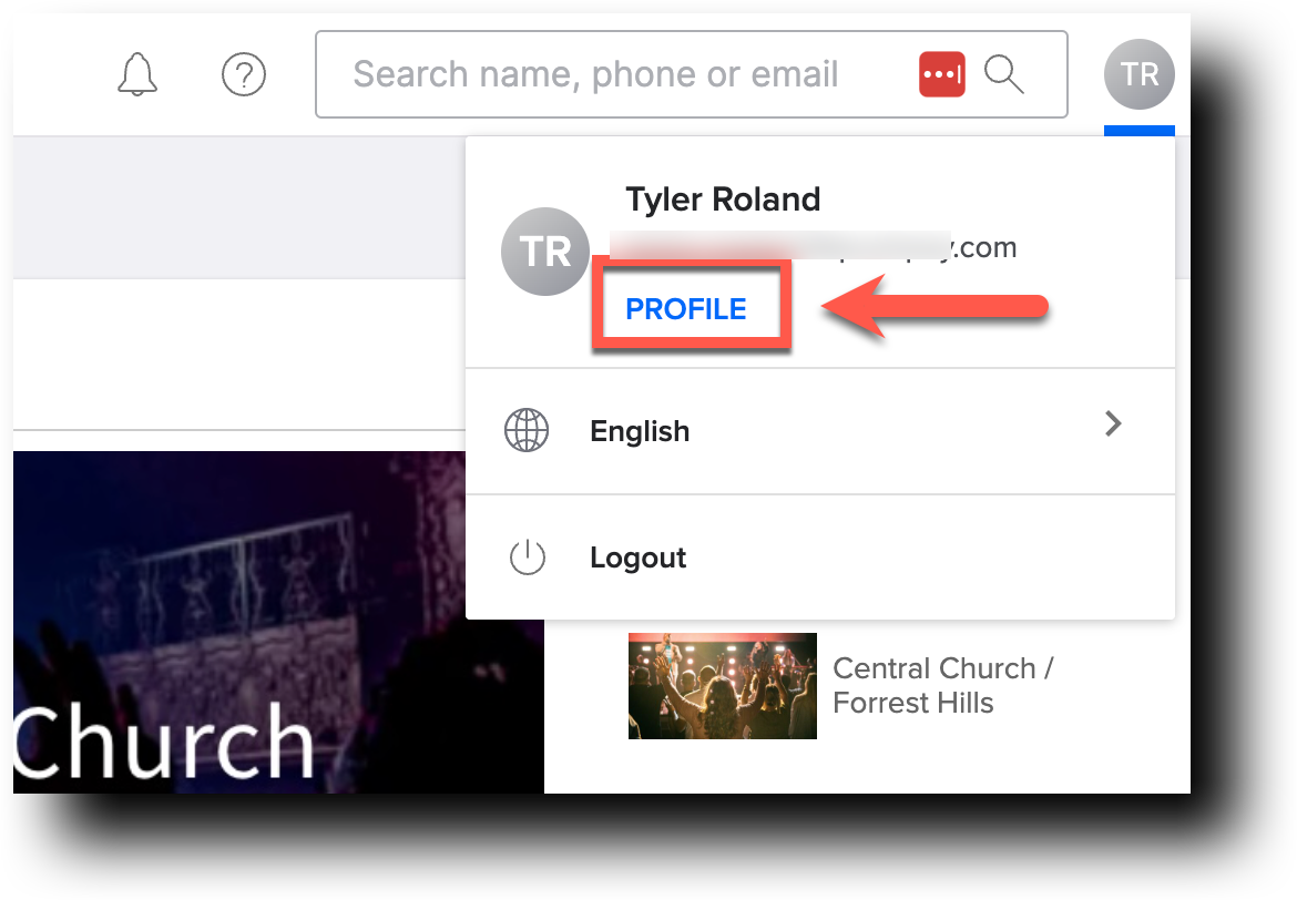 How to View or Edit Your Pushpay ChMS Profile