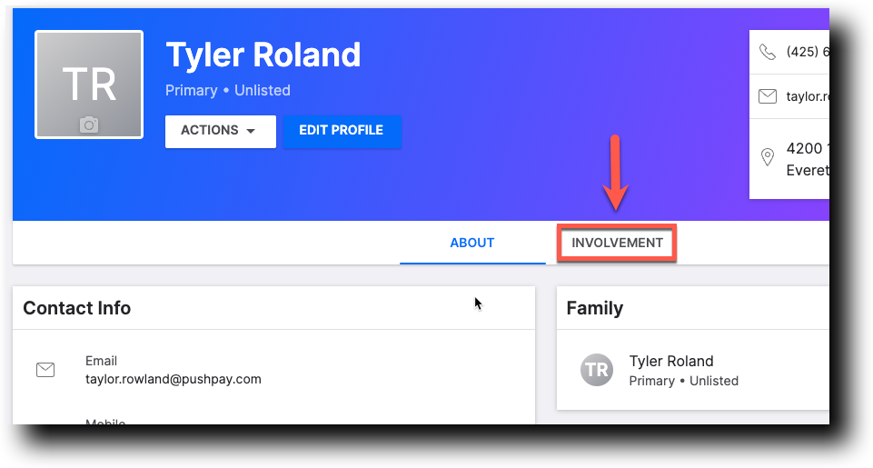 How to View or Edit Your Pushpay ChMS Profile