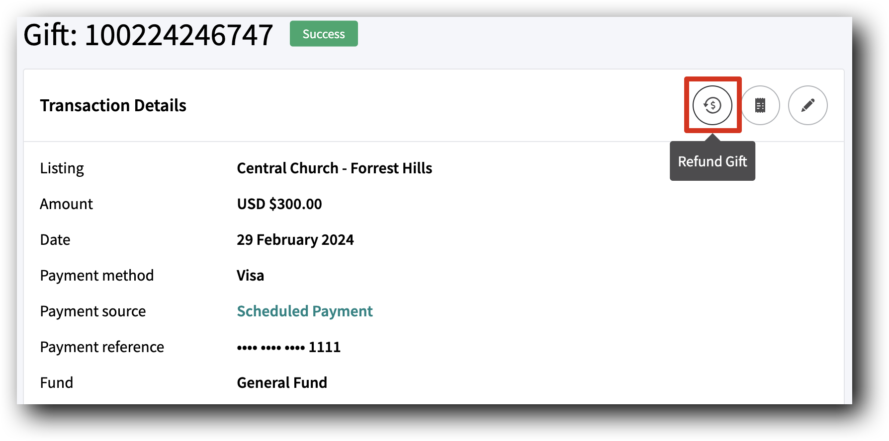 How to Refund an Online Payment