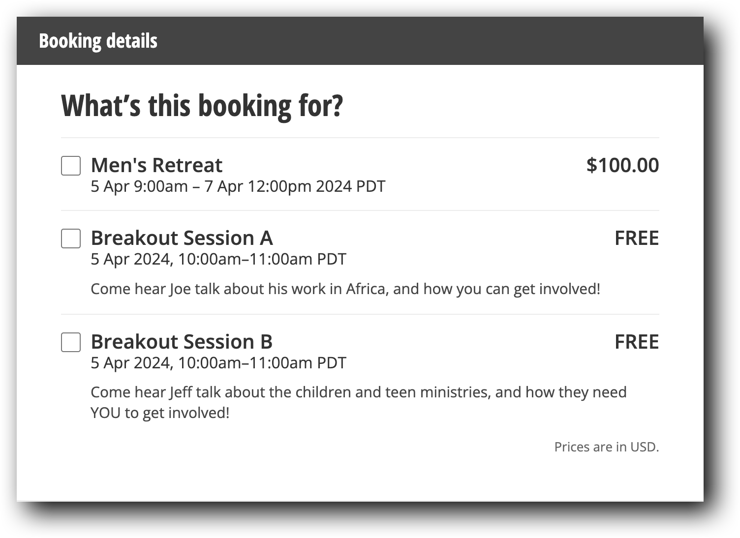 How to Set Up Breakout Sessions and Workshops with Eventlets