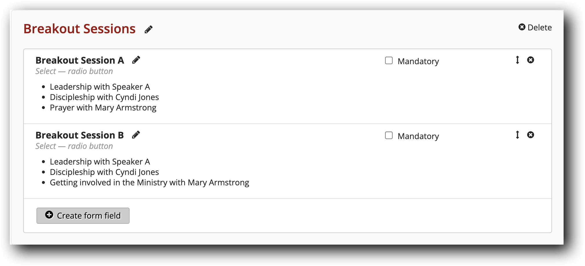 How to Set Up Breakout Sessions with Attendee Details