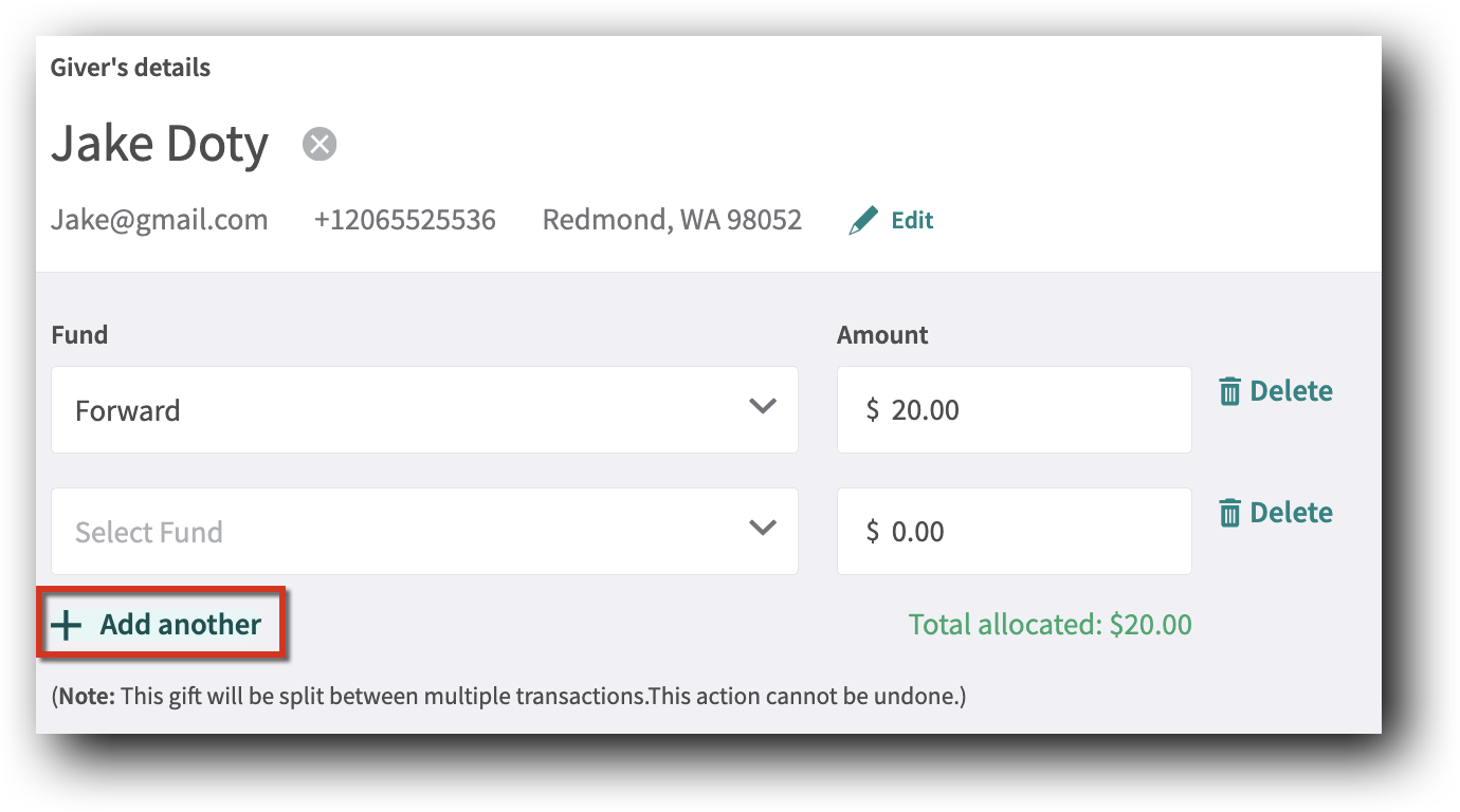 How to Split a Check