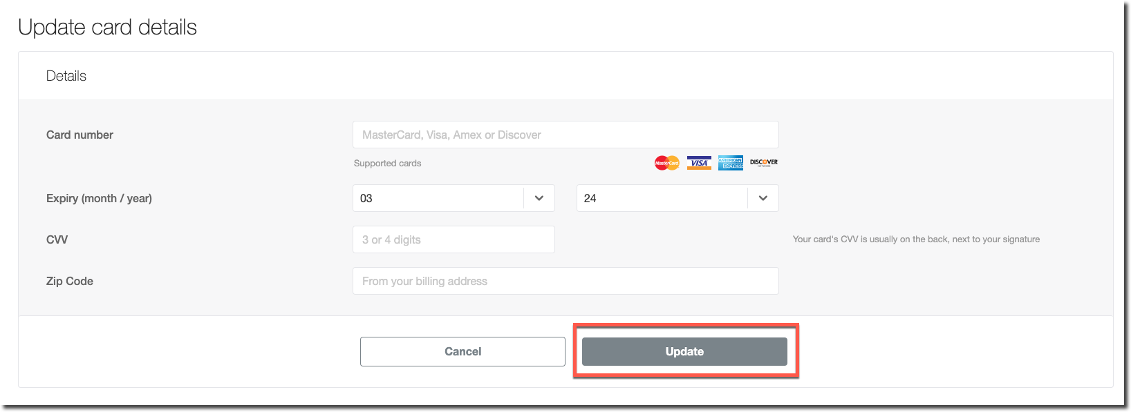 How to Update an Expired Payment Method Tied to a Recurring Gift