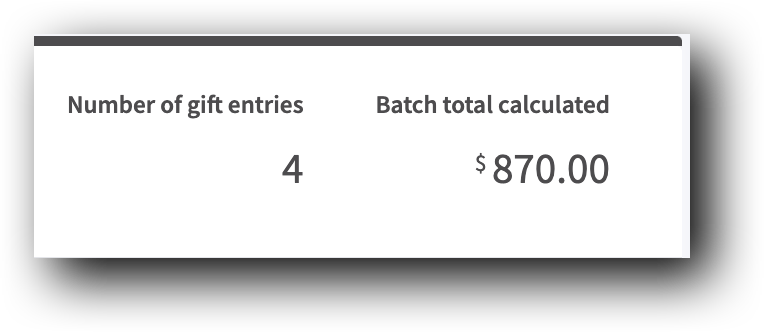 How to Use Batch Entry