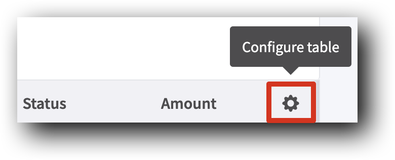 How to Use Configurable Columns