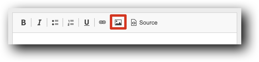 How to Use the Text Editor To Add Images