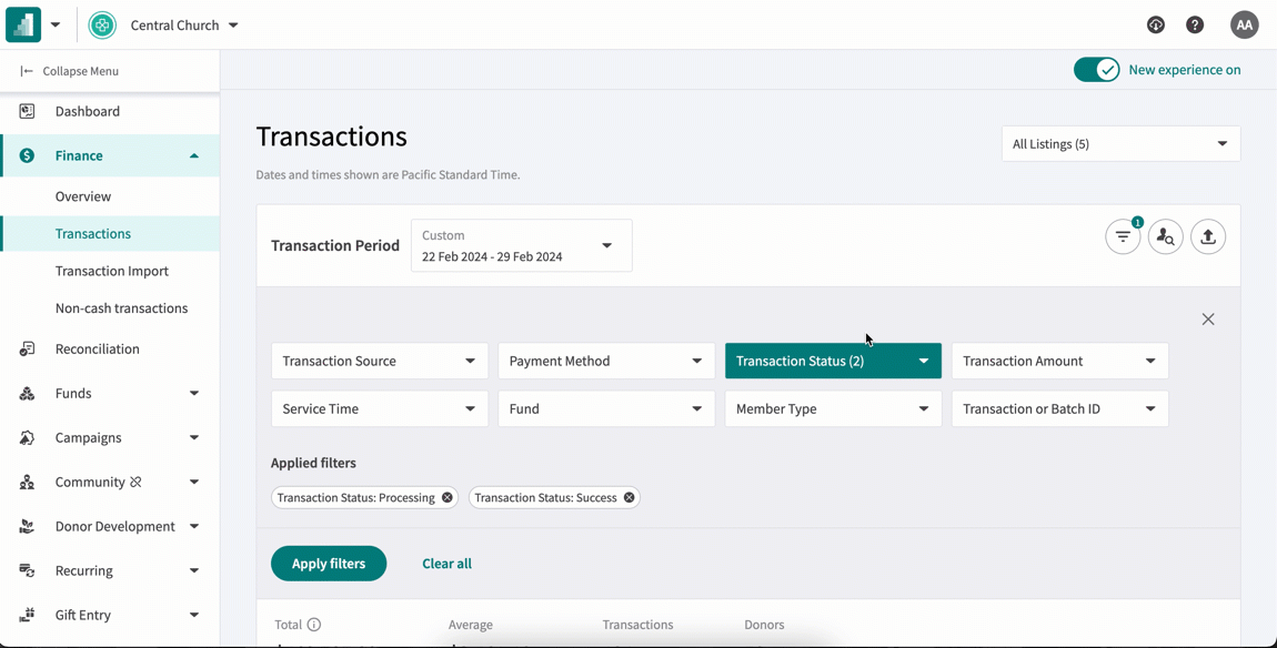How to View Transaction Details