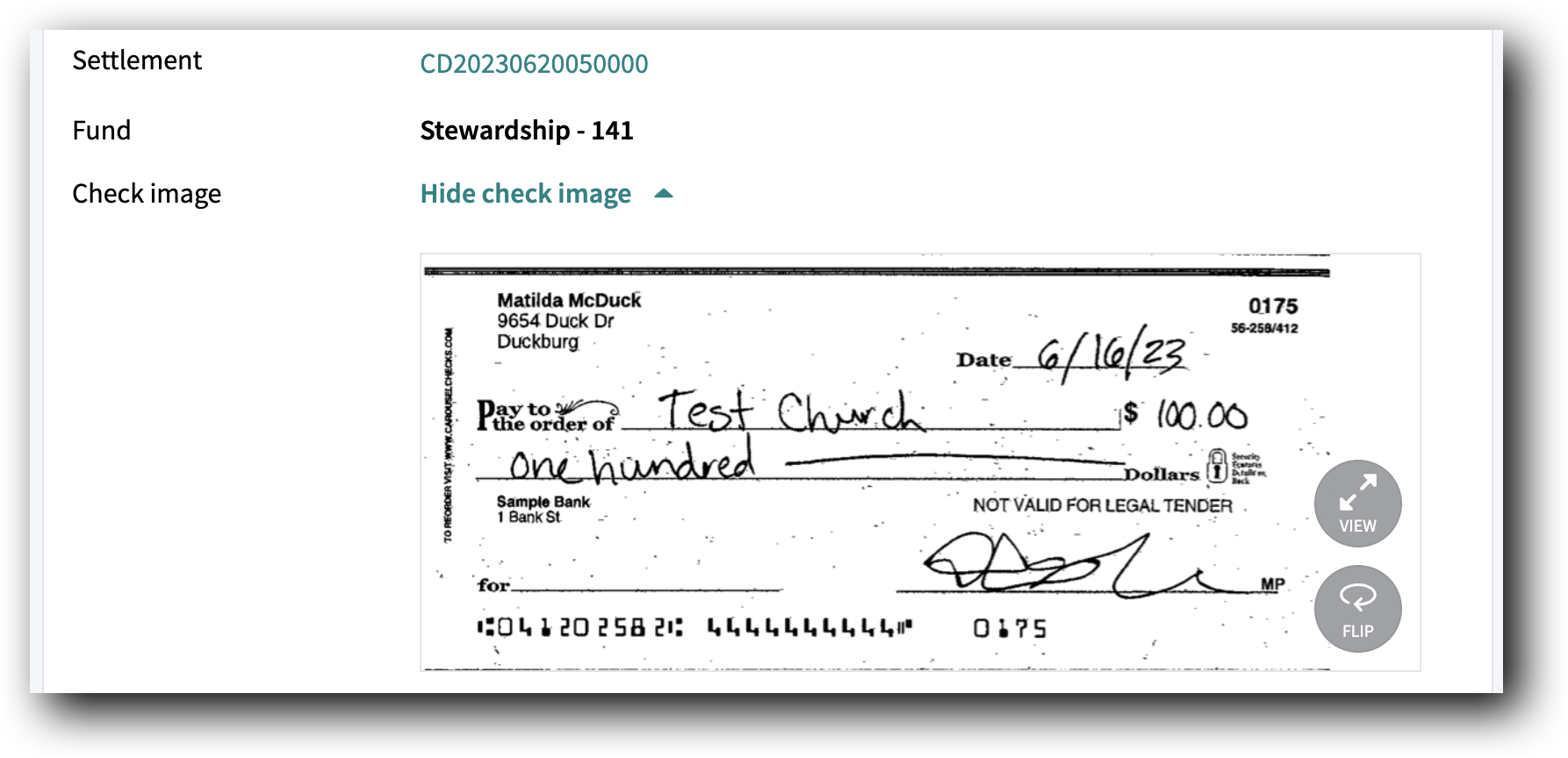 How to View Transaction Details
