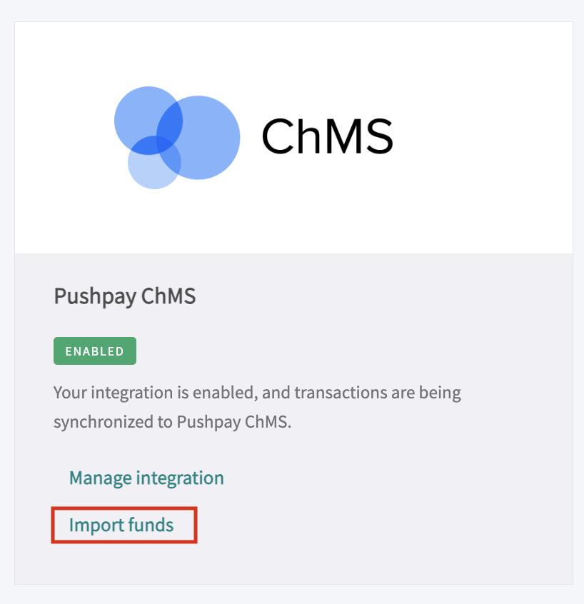 How to Set up the Two-way Integration with ChMS