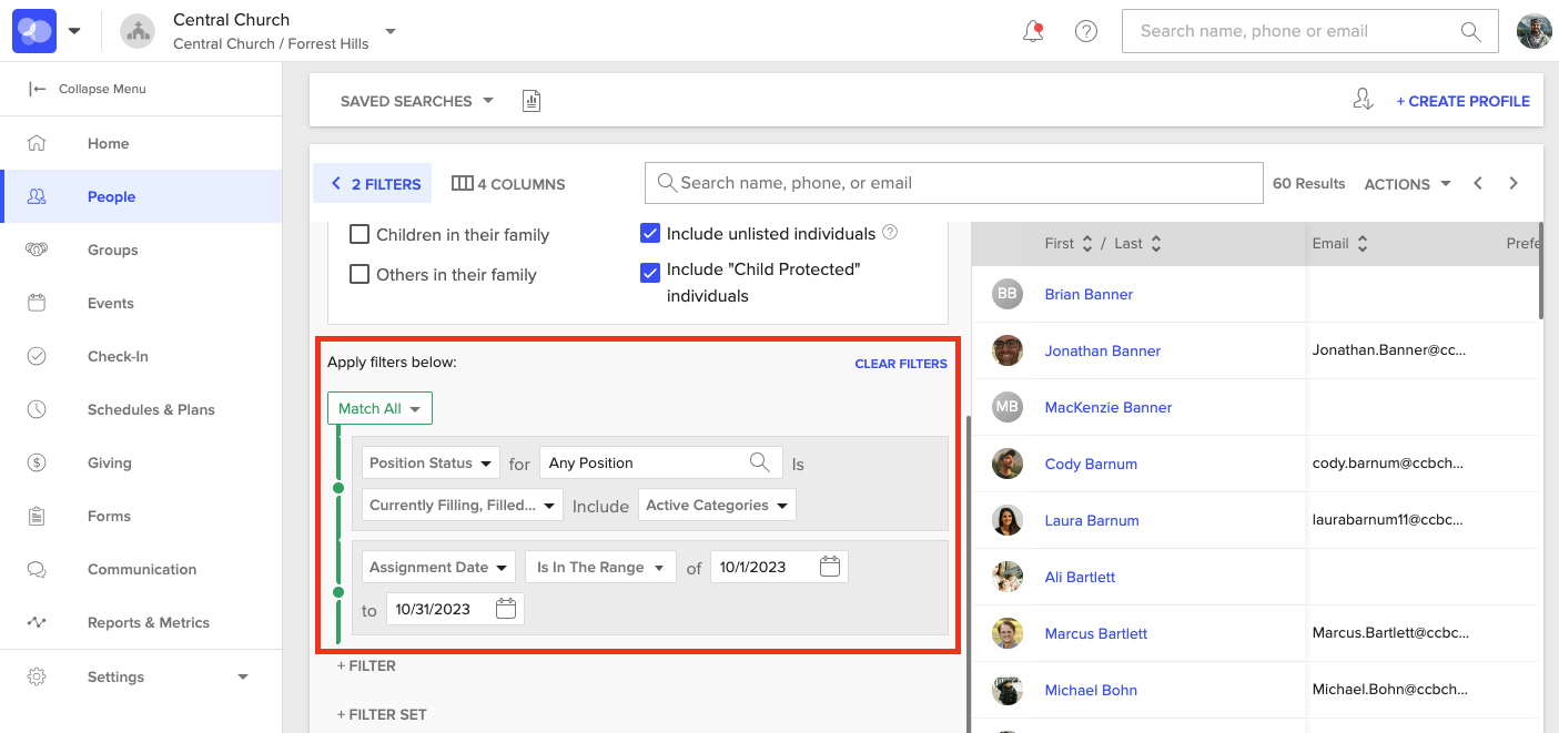 How to Run Reports to see Volunteer Data