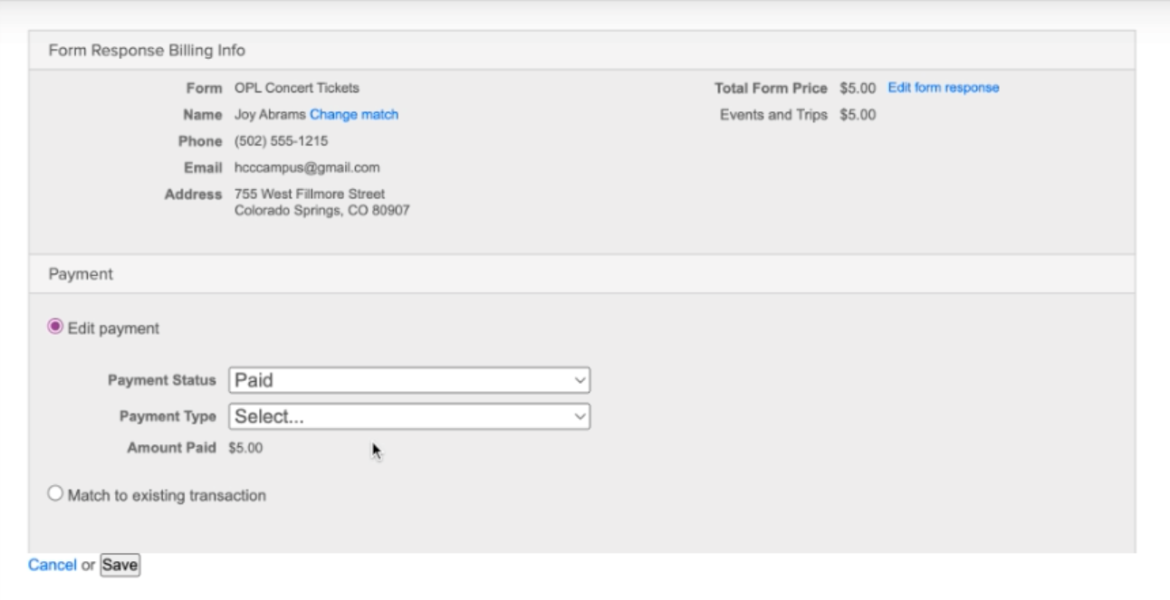 How to Process Form Payments (with Pushpay ChMS & Giving)