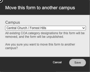 How to See your Forms and Form Actions