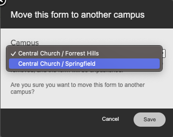 How to See your Forms and Form Actions