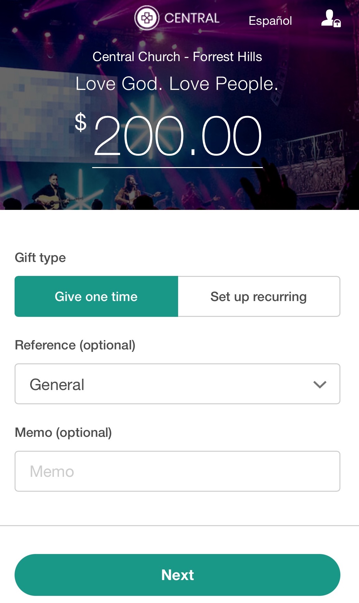 How to Give through Text Giving