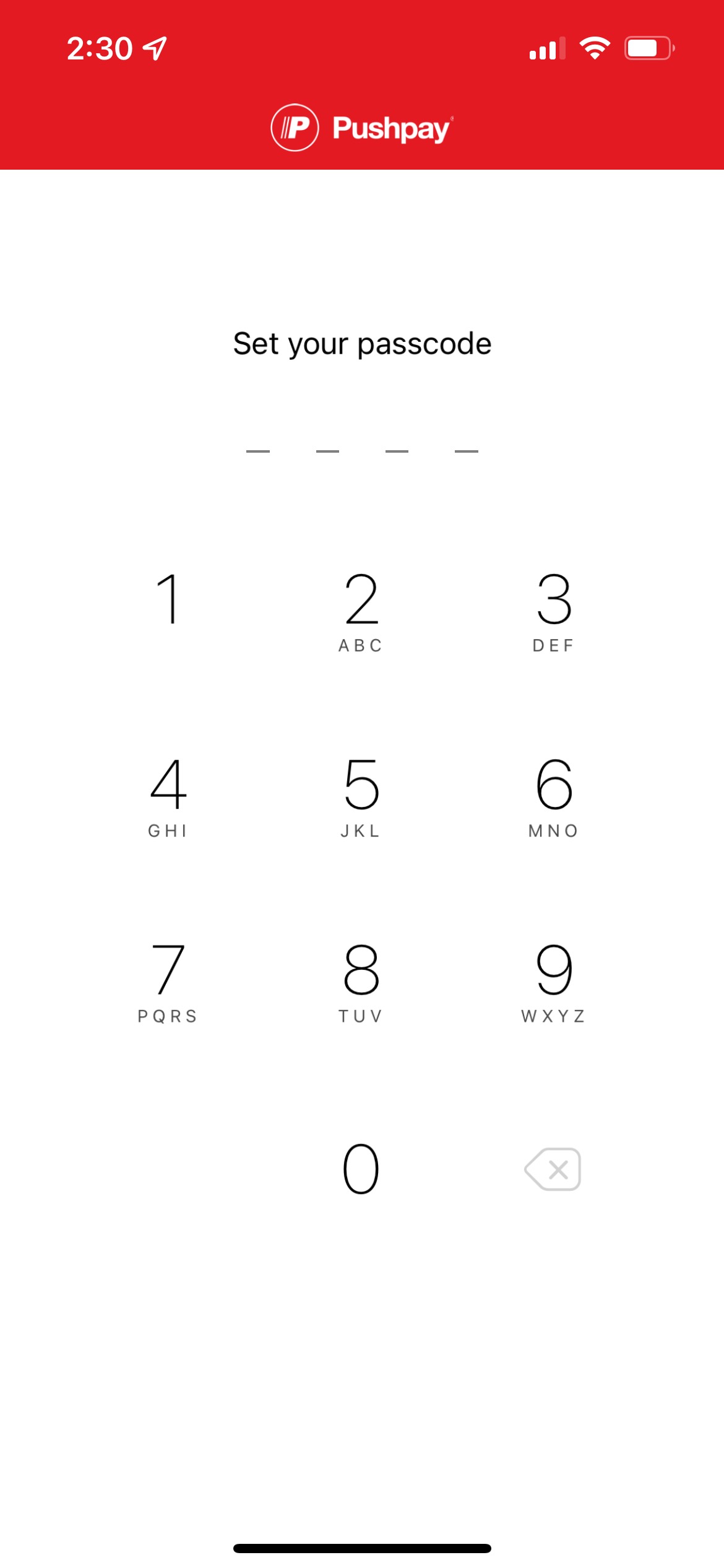 How to Log in to the legacy Pushpay App on a New Device
