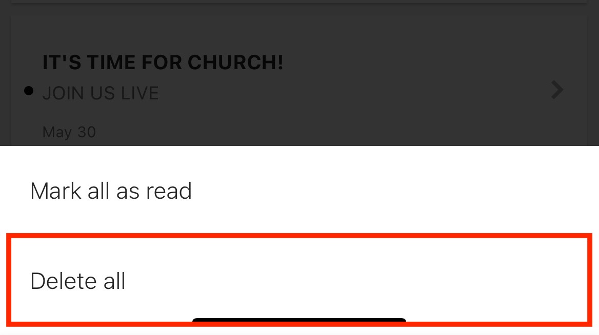 How to View or Dismiss Your App Notifications