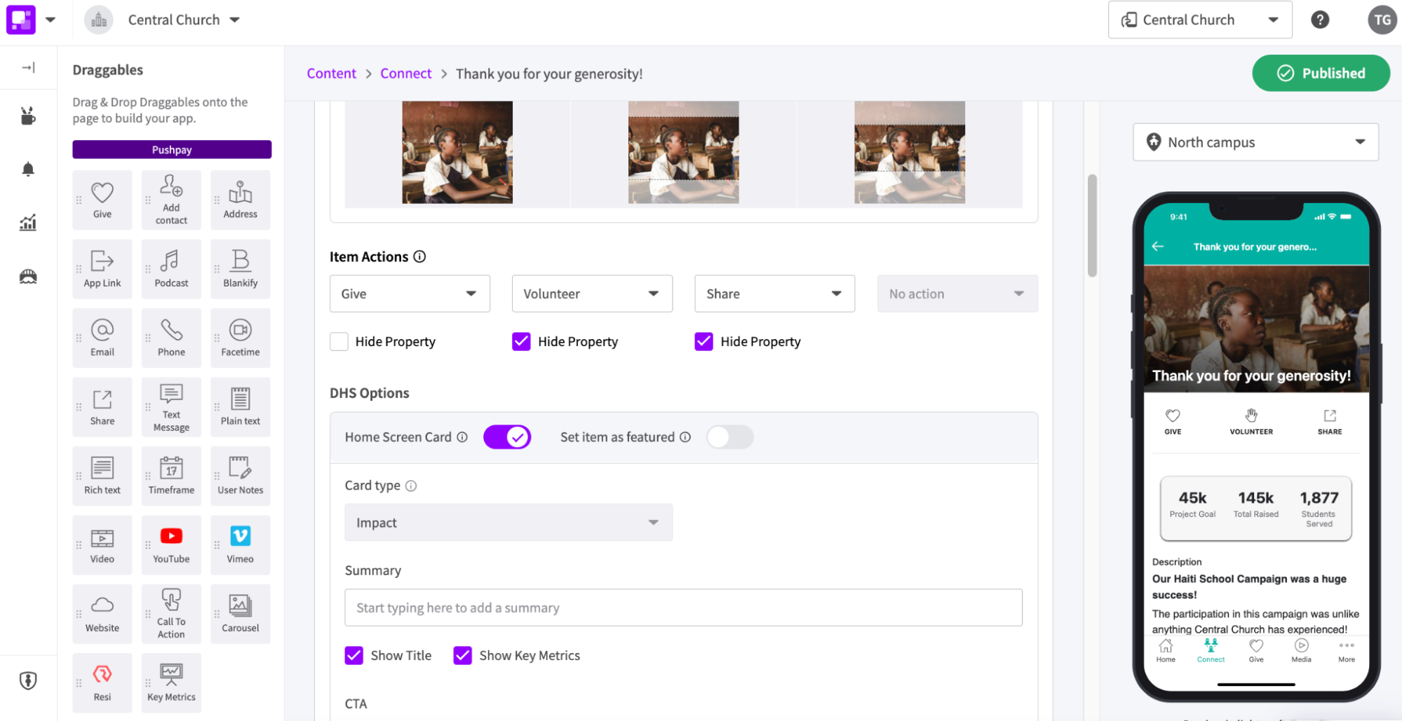 How to Create an Impact Card